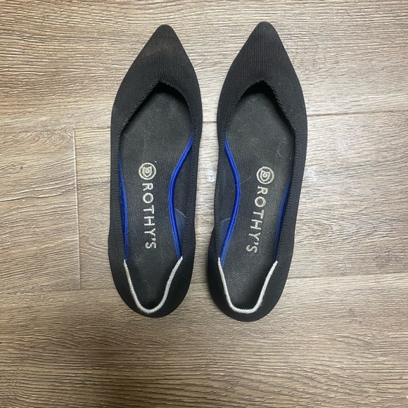 Rothy's | Shoes | Rothys Point Original Black | Poshmark